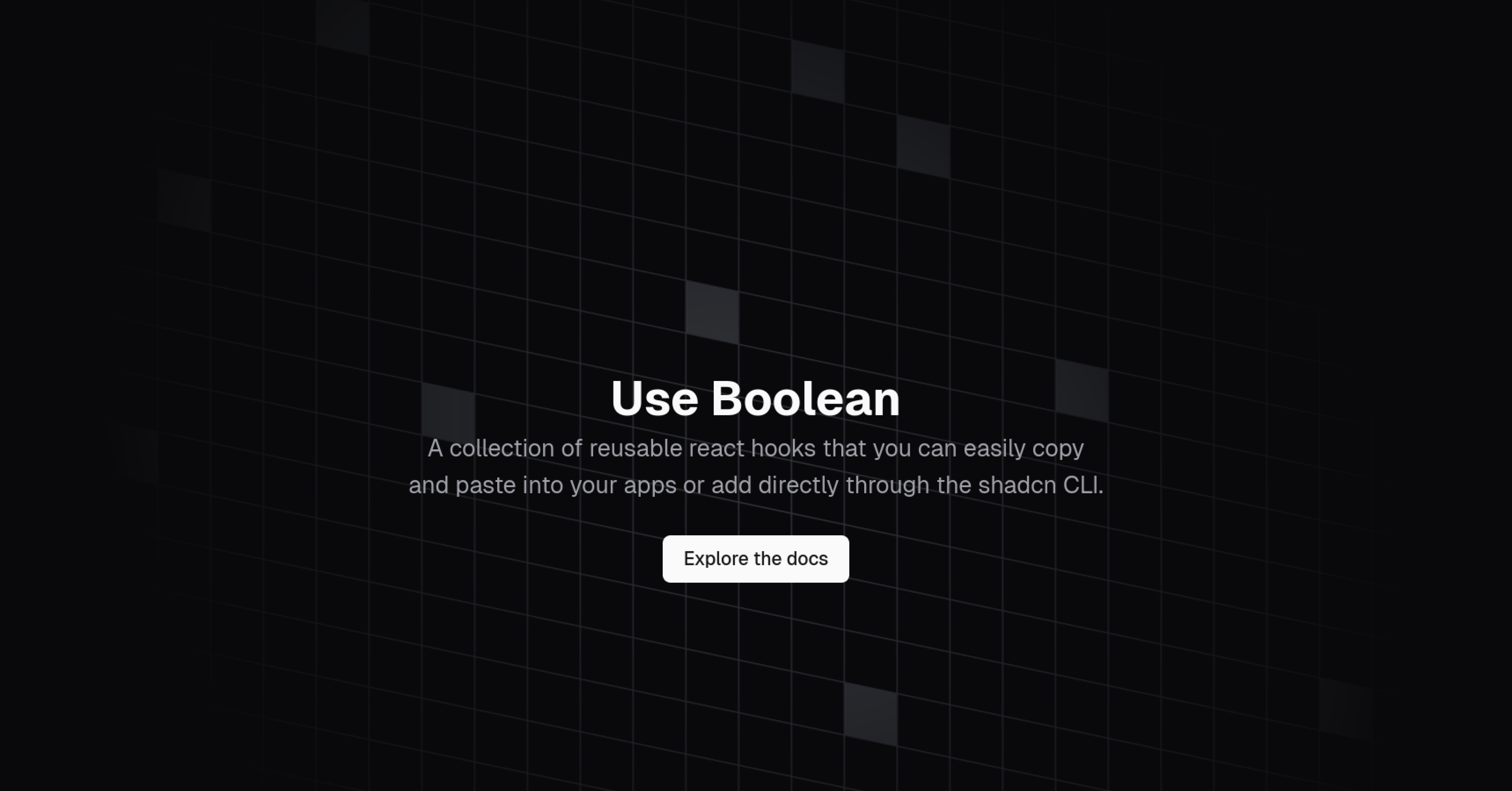 useBoolean - hookcn